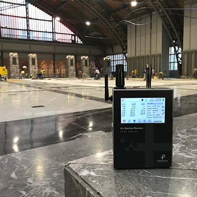 Monitoring IAQ at Indoor Air 2018 - Particles Plus