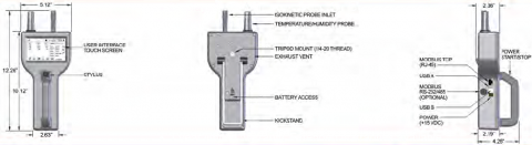 8503 Handheld Particle Counter - Particles Plus