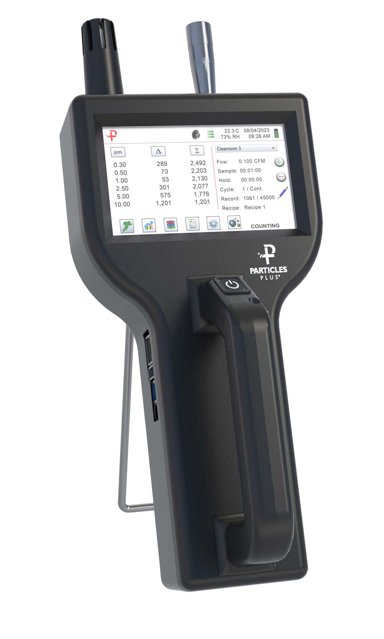 8306 Handheld Particle Counter - Particles Plus